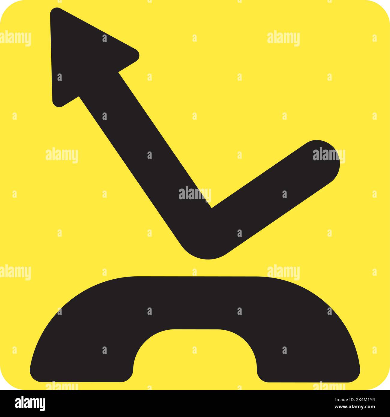 Contacts missed call, illustration, vector on a white background Stock ...