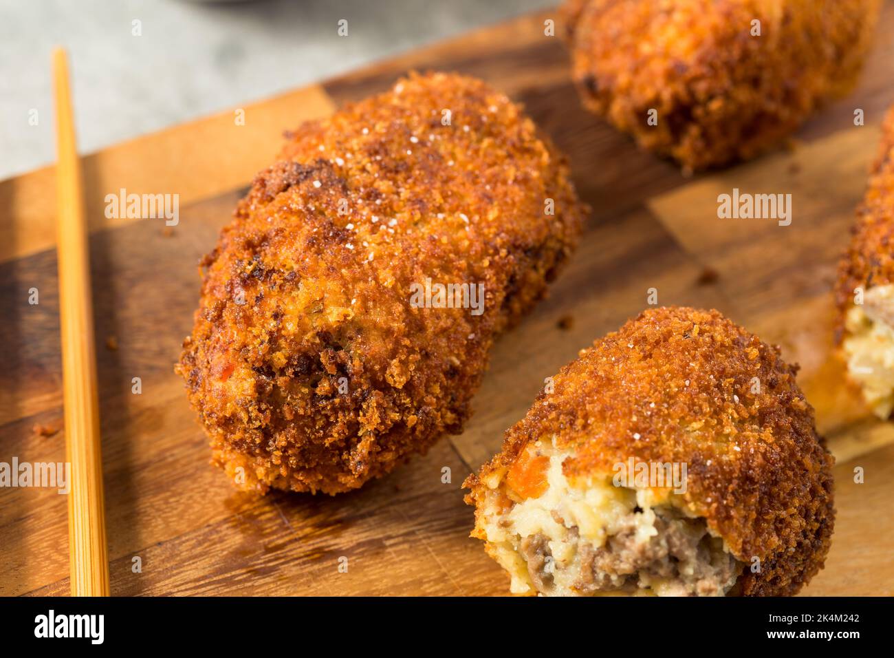 Beef korokke hi-res stock photography and images - Alamy