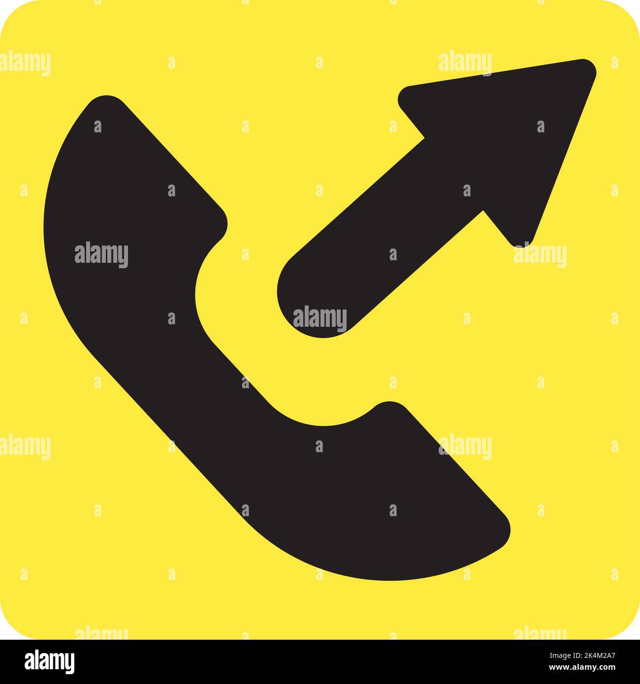 Contacts Outgoing call, illustration, vector on a white background ...