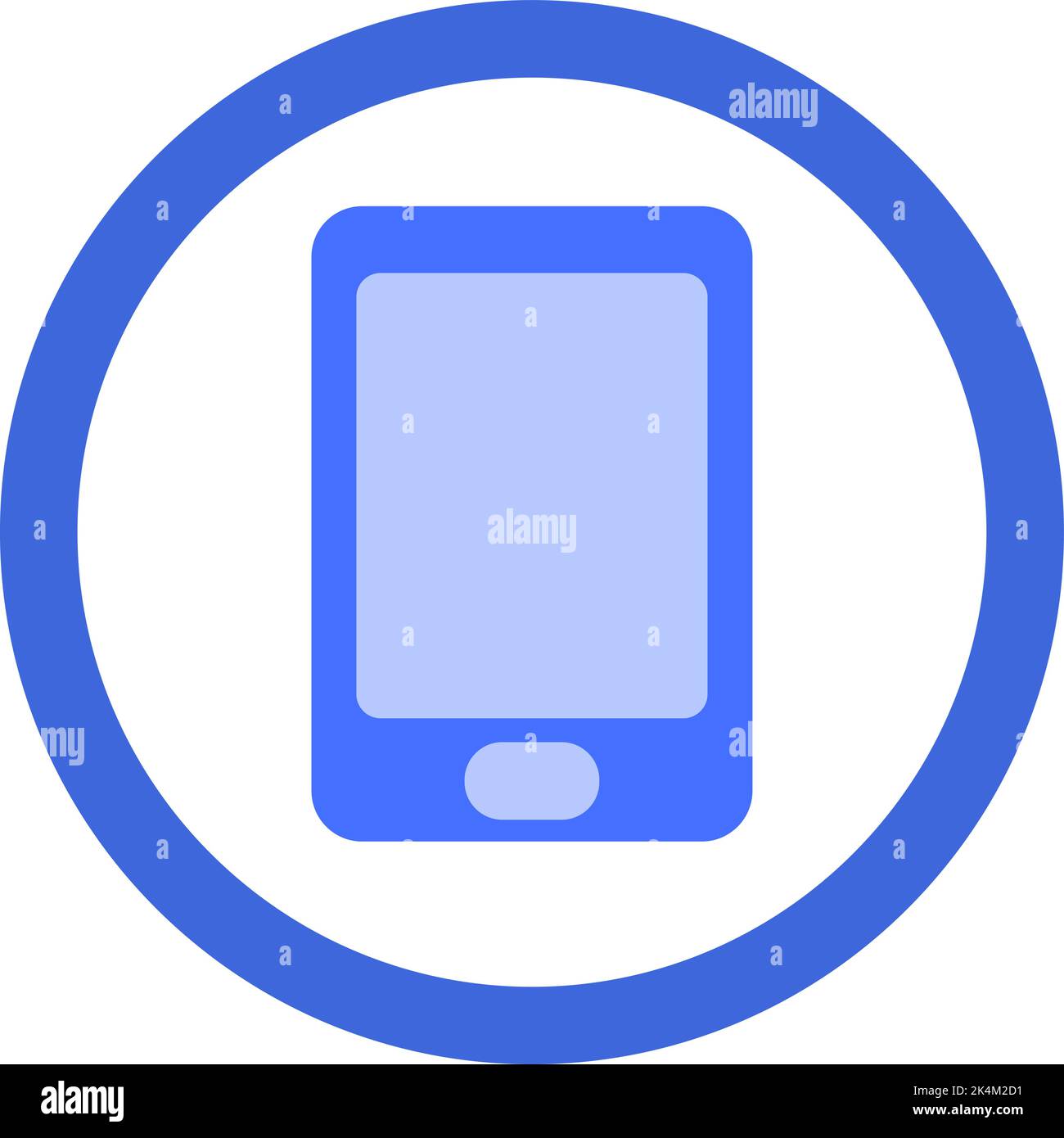 Purple mobile phone white background Stock Vector Images - Alamy