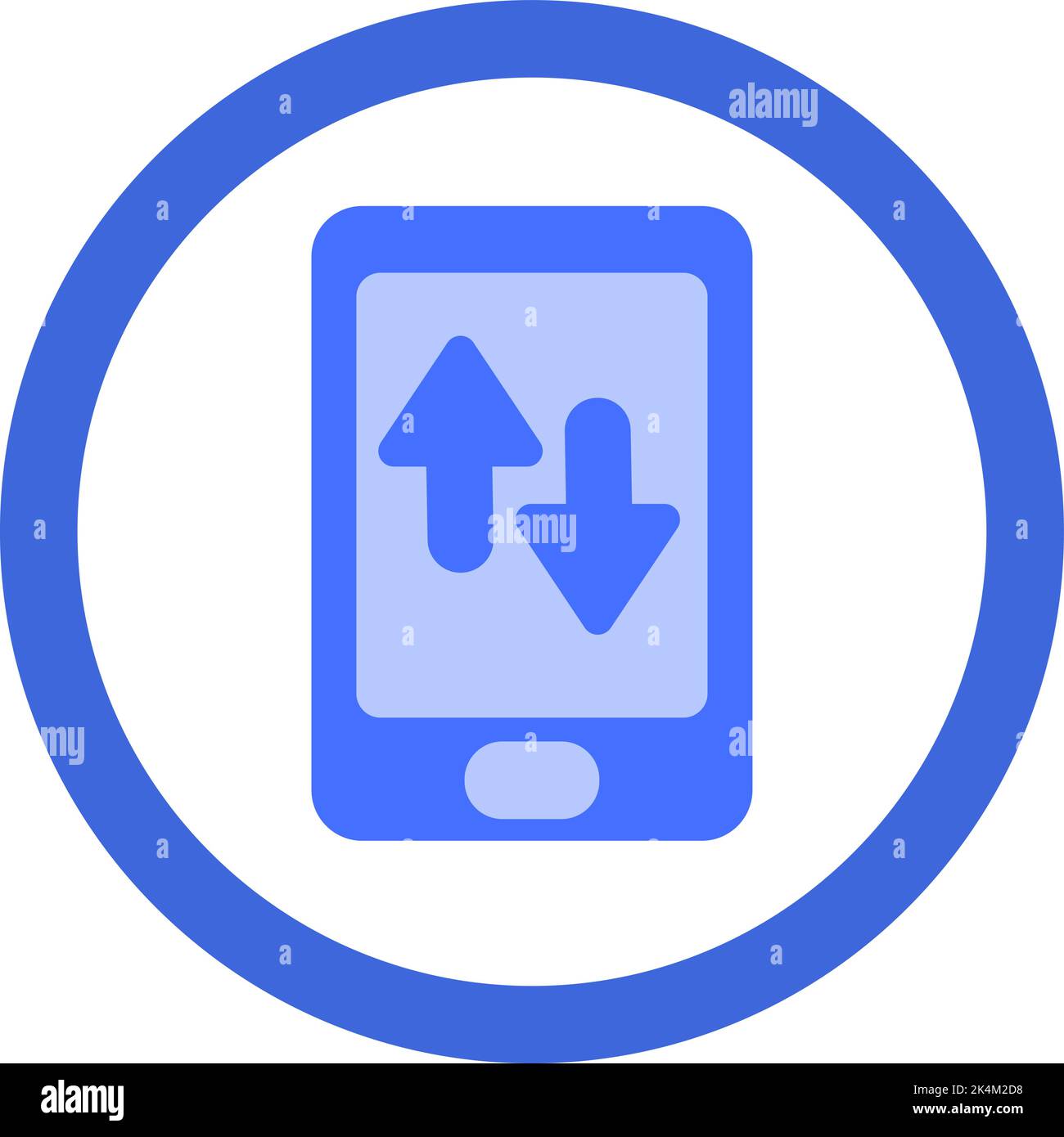 Outgoing call, illustration, vector on a white background Stock Vector ...