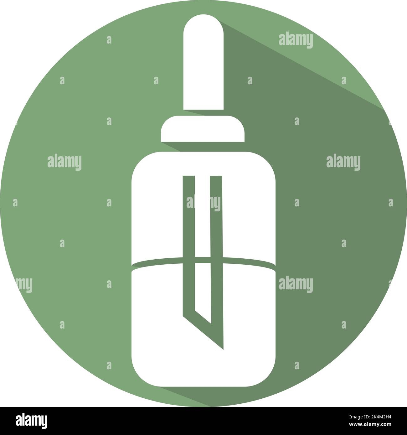 Cosmetics face primer, illustration, vector on a white background Stock ...