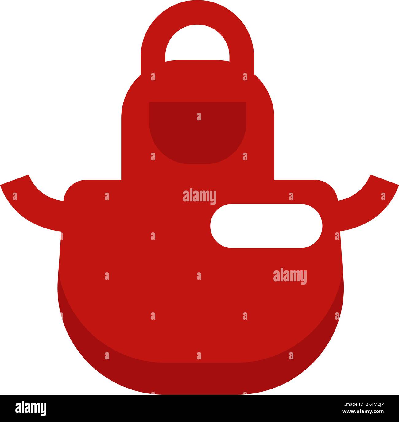 Black silhouette apron vector vectors hi-res stock photography and ...