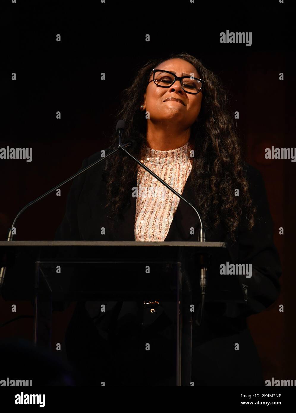 09/29/2022 New York, New York Michelle Singletary during 2022 Gerald ...