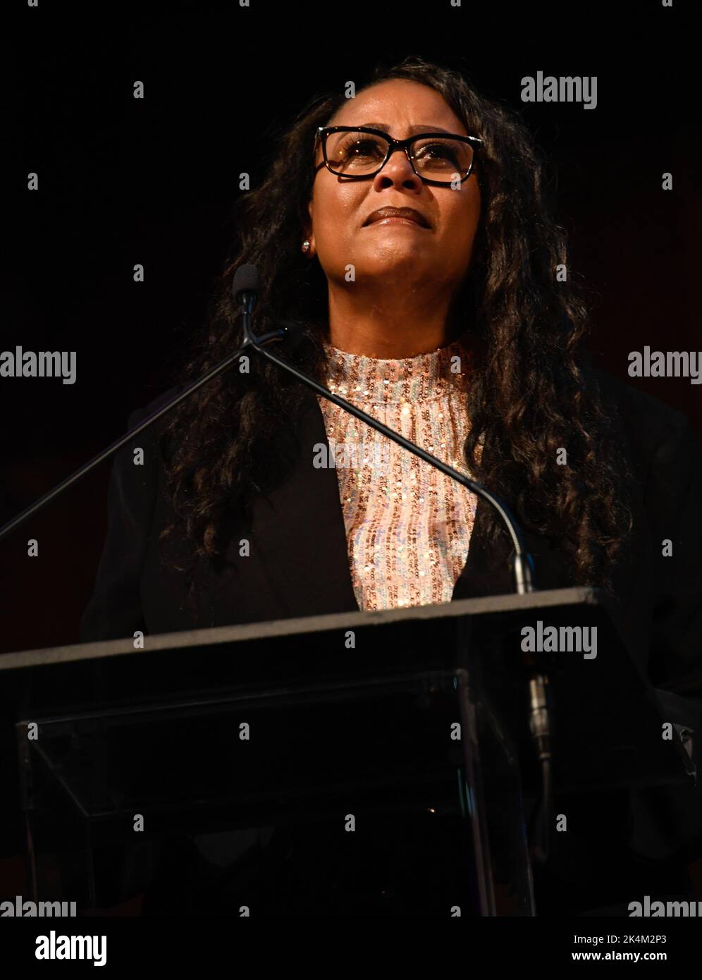 09/29/2022 New York, New York Michelle Singletary during 2022 Gerald ...