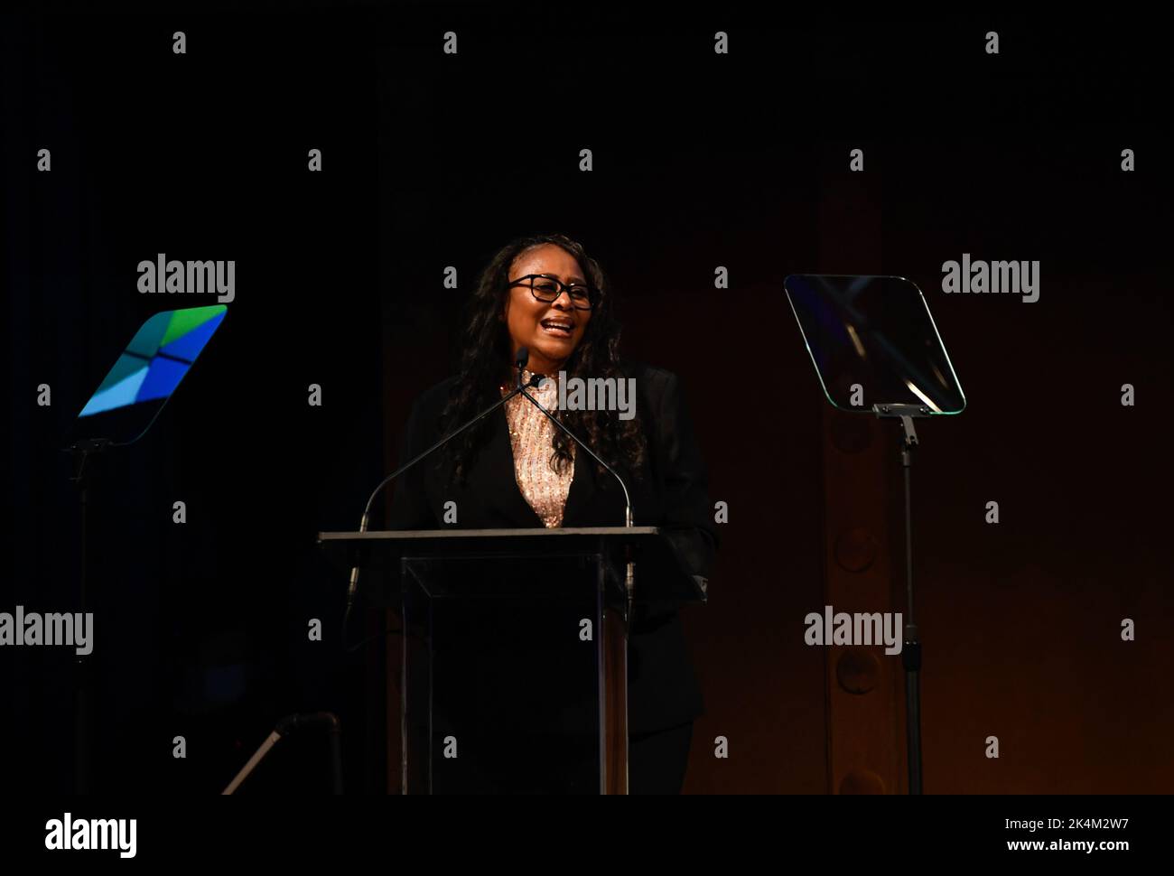 09/29/2022 New York, New York Michelle Singletary during 2022 Gerald ...