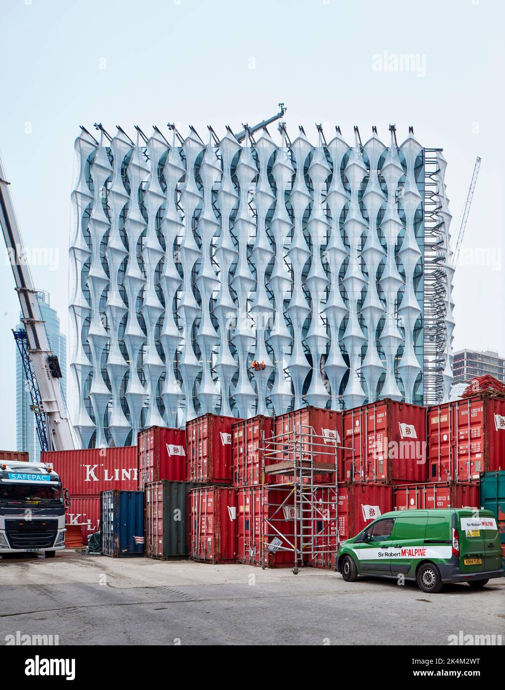 U.S. Embassy, London at Nine Elms designed by Architect: Kieran ...