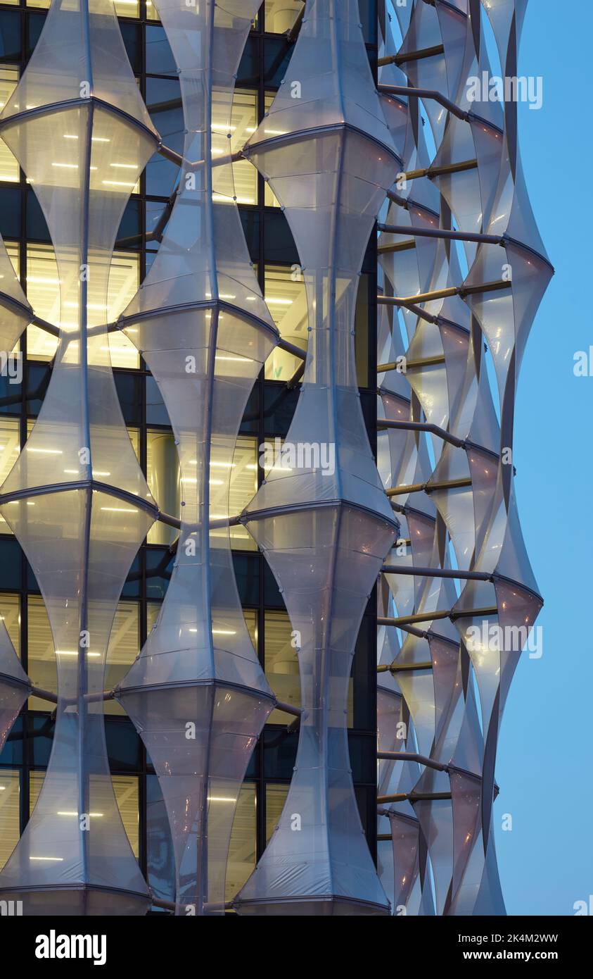 U.S. Embassy, London at Nine Elms designed by Architect: Kieran ...