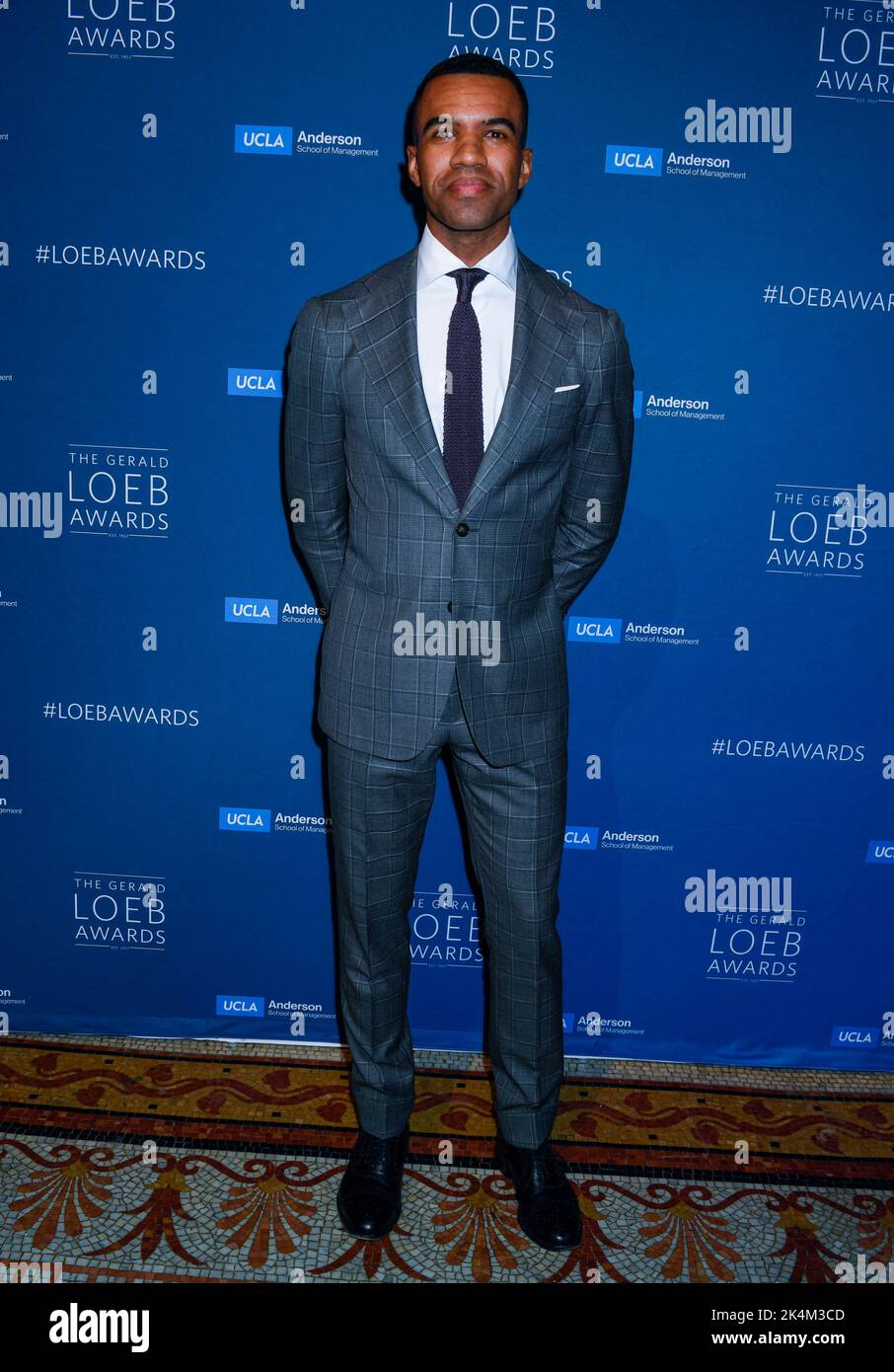 09/29/2022 New York, New York Brad Smith during 2022 Gerald Loeb Awards ...