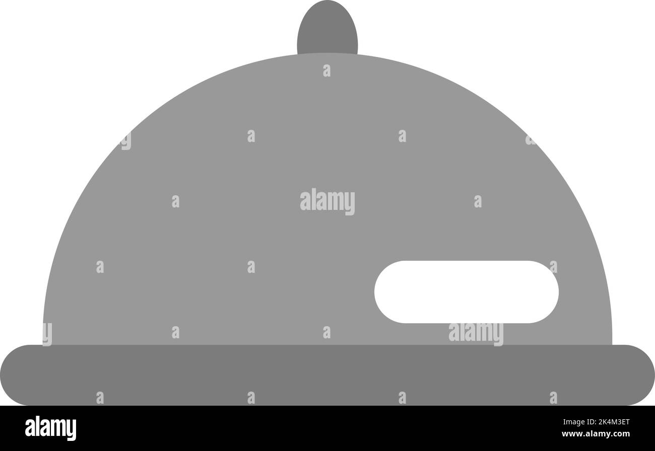 Food tray, illustration, vector on a white background Stock Vector ...