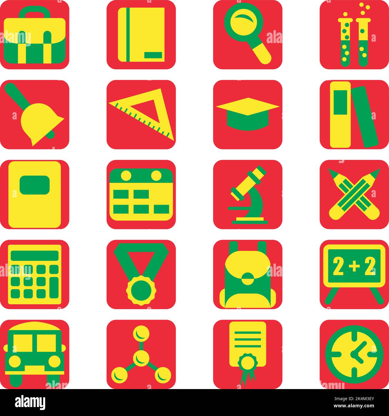 Ruler white flat icons Stock Vector Images - Alamy