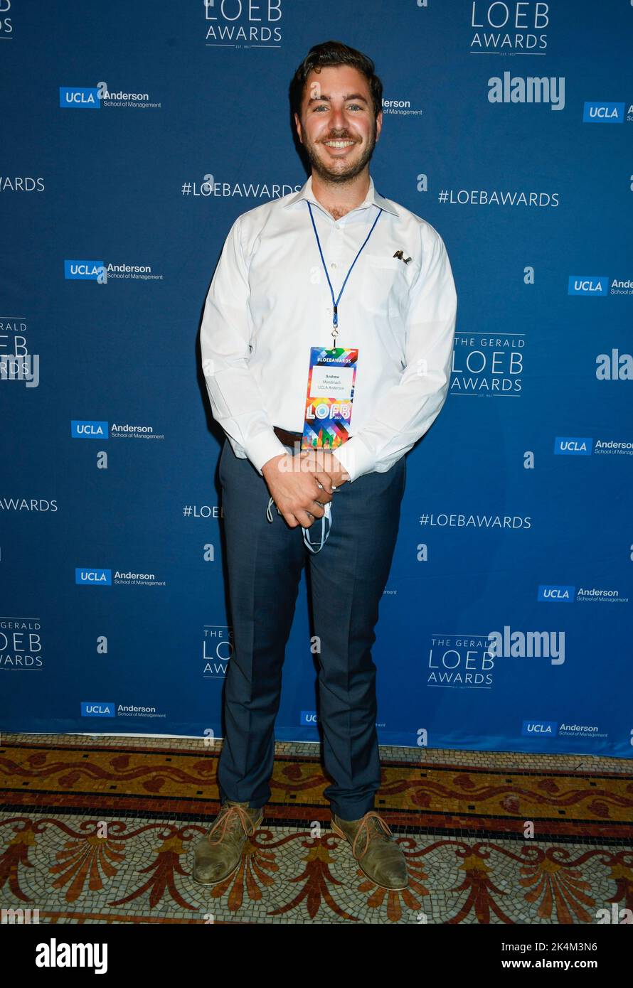 09/29/2022 New York, New York 2022 Gerald Loeb Awards, held at Capitale ...