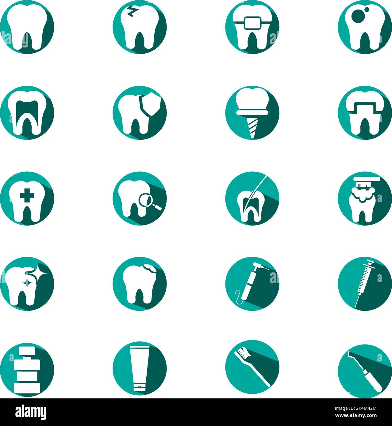 Dental floss icon on Cut Out Stock Images & Pictures - Alamy