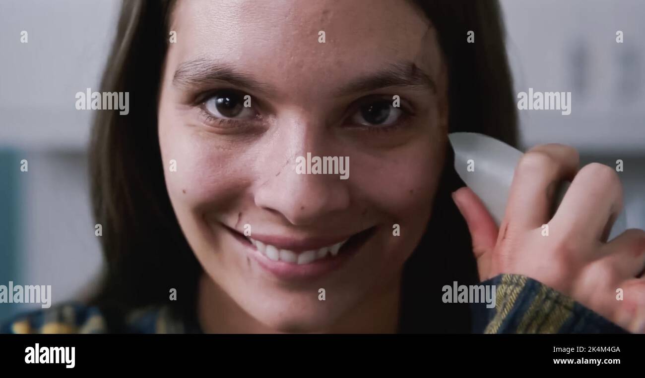 USA. Caitlin Stasey in the (C)Paramount Pictures new film : Smile (2022 ...