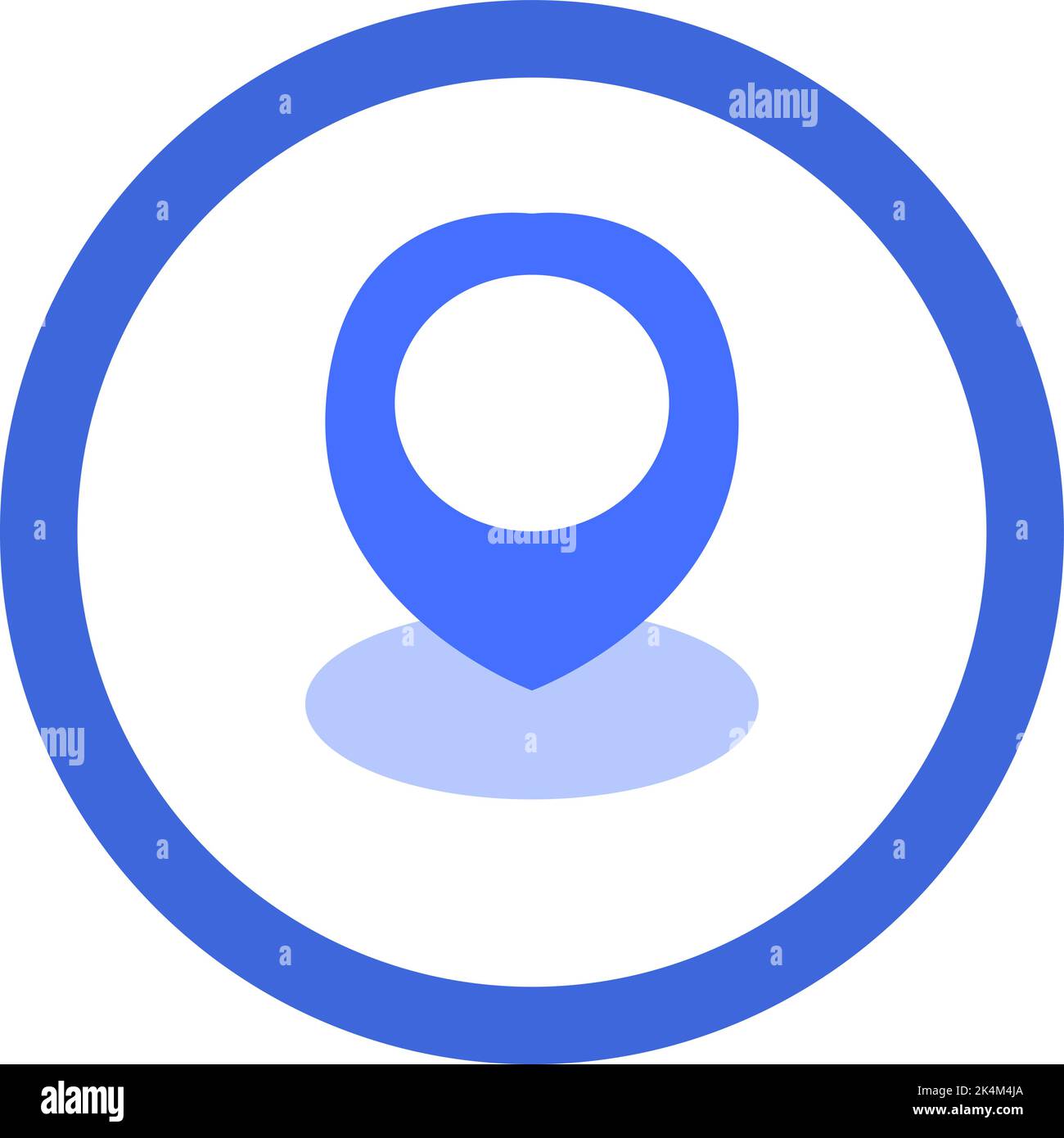 Phone location, illustration, vector on a white background Stock Vector ...