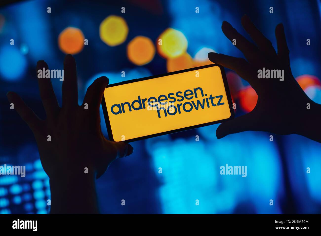 Brazil. 03rd Oct, 2022. In this photo illustration, the Andreessen ...