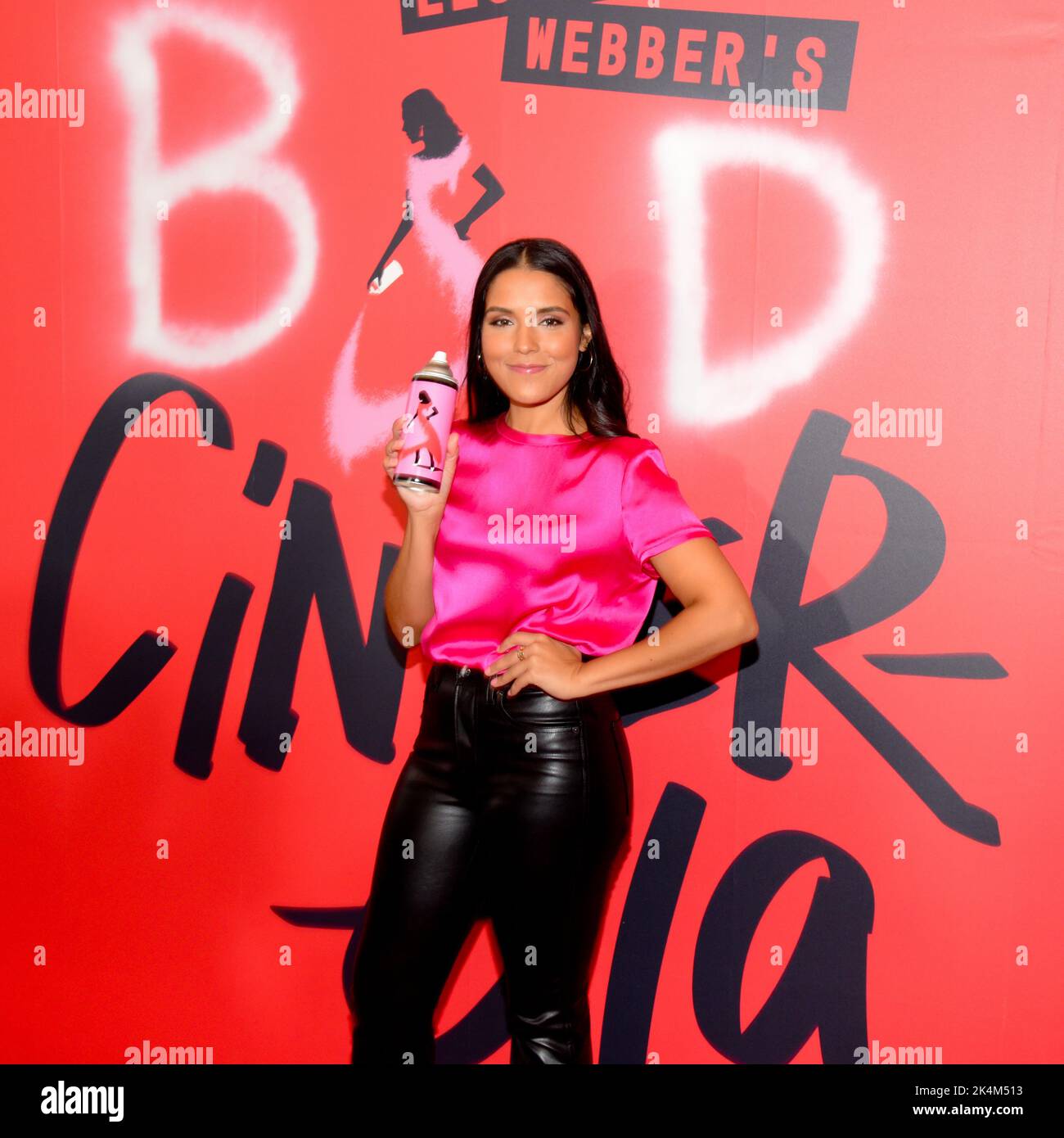 New York, NY on October 3, 2022. Linedy Genao attends a press event to ...