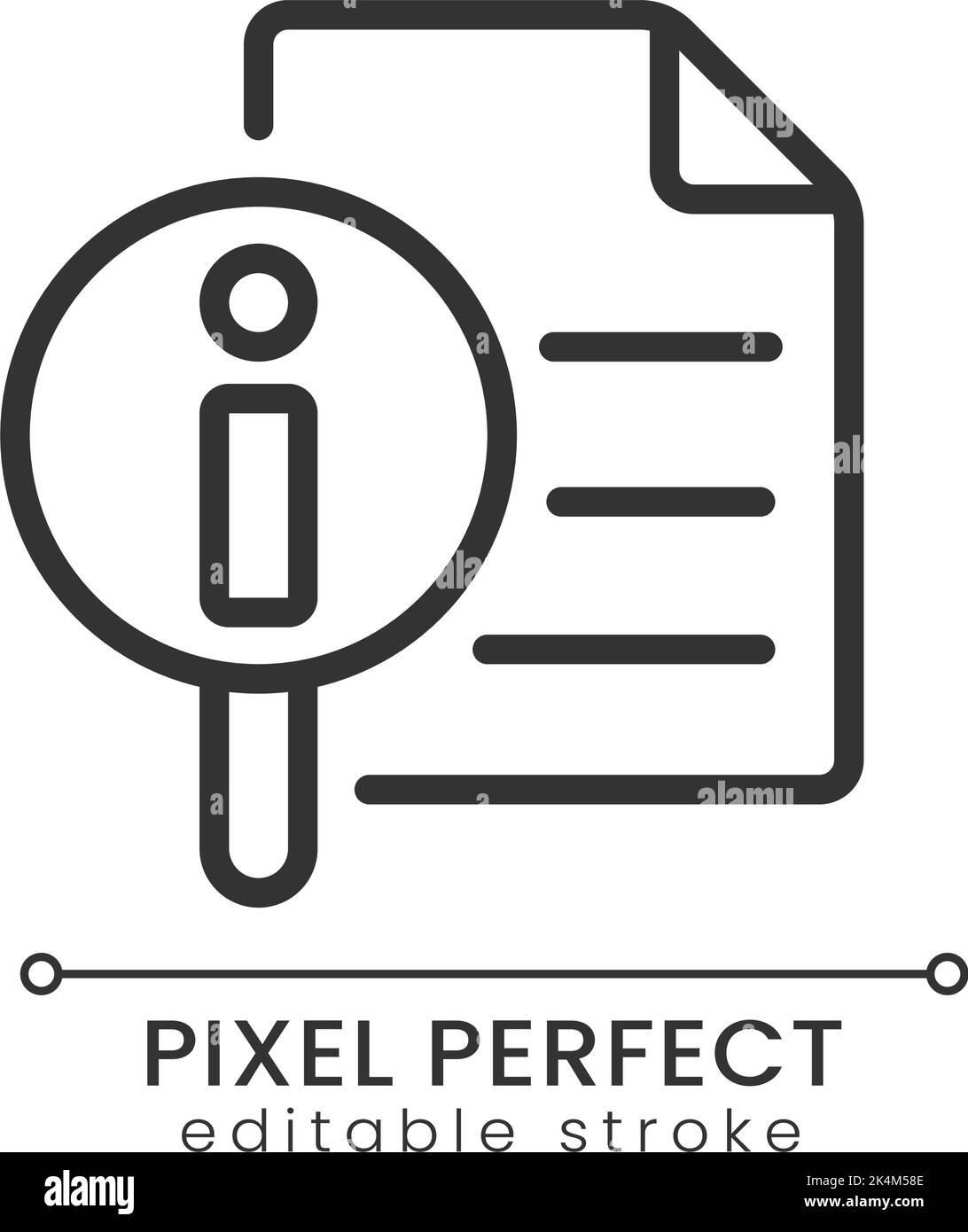 Fact info Stock Vector Images - Alamy