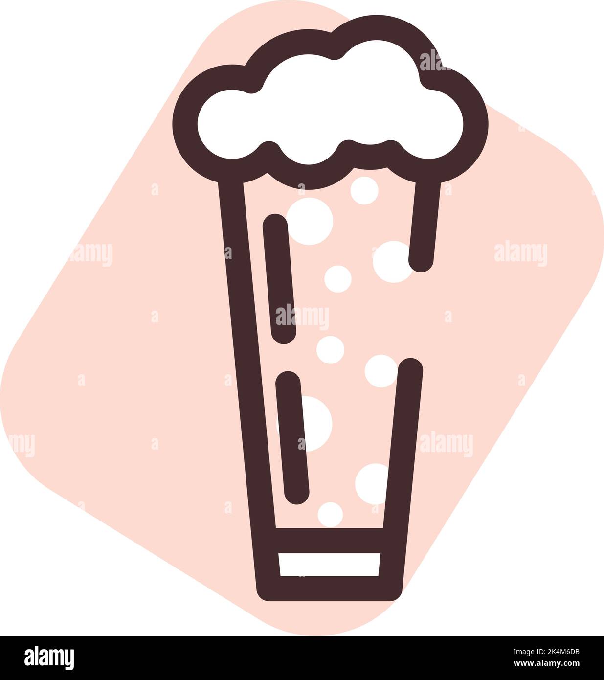 Tall transparent glass jug Stock Vector Images - Alamy