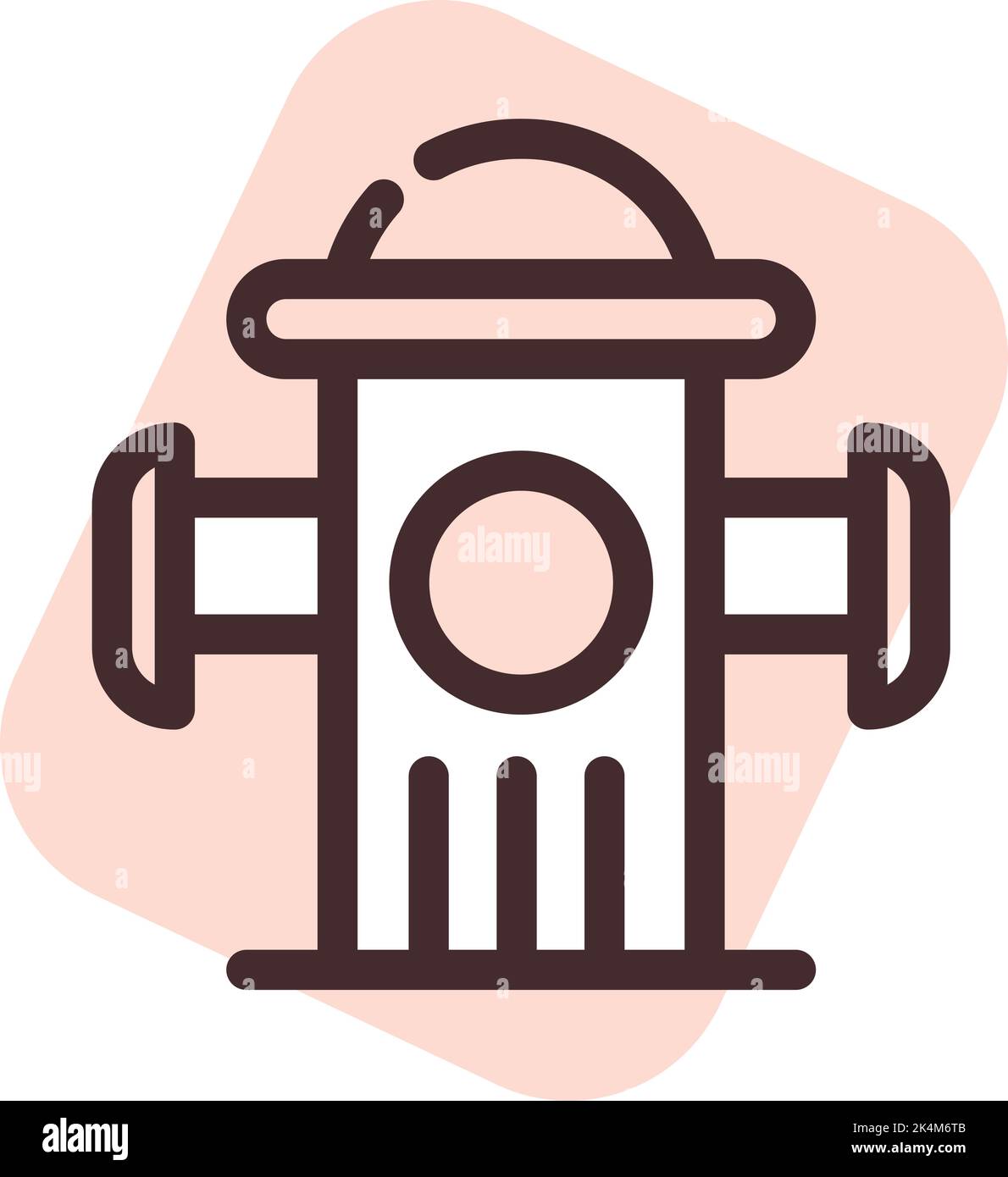 Water fire hydrant cartoon Cut Out Stock Images & Pictures - Alamy