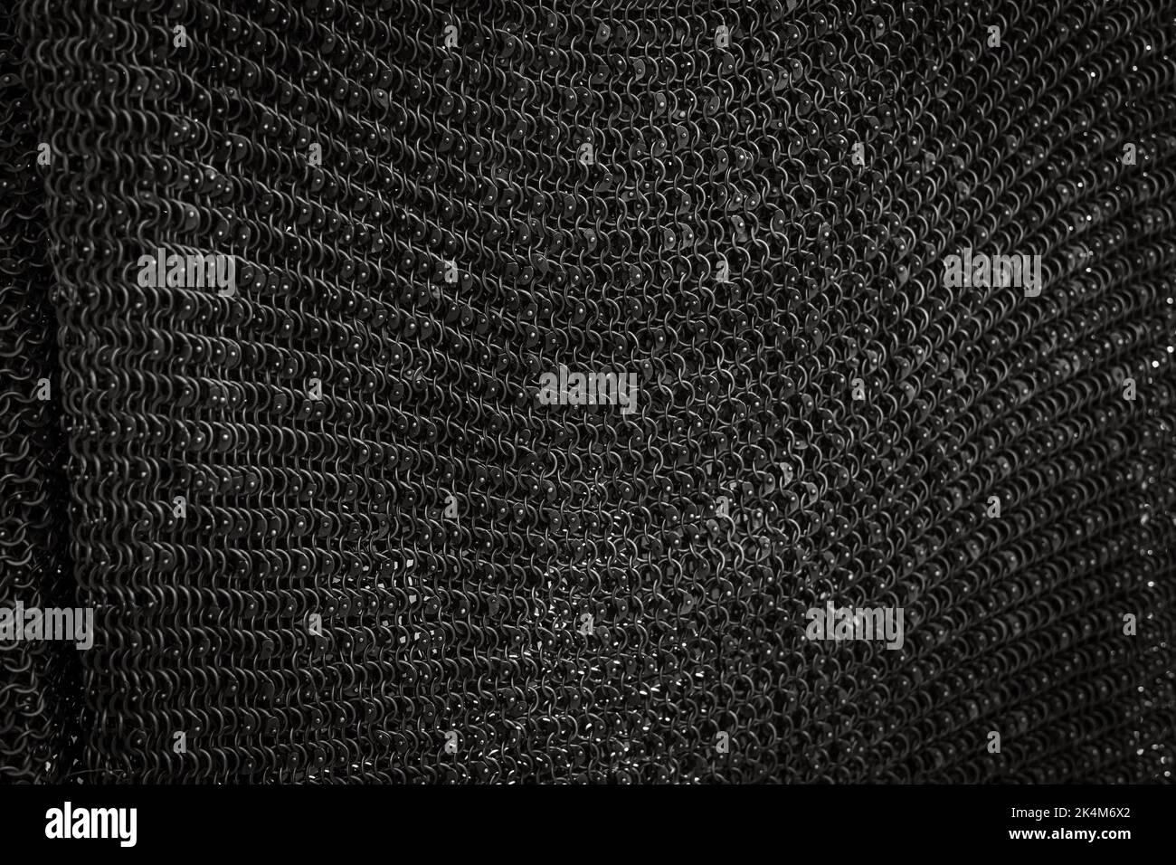 Chain mail metal mesh hi-res stock photography and images - Alamy