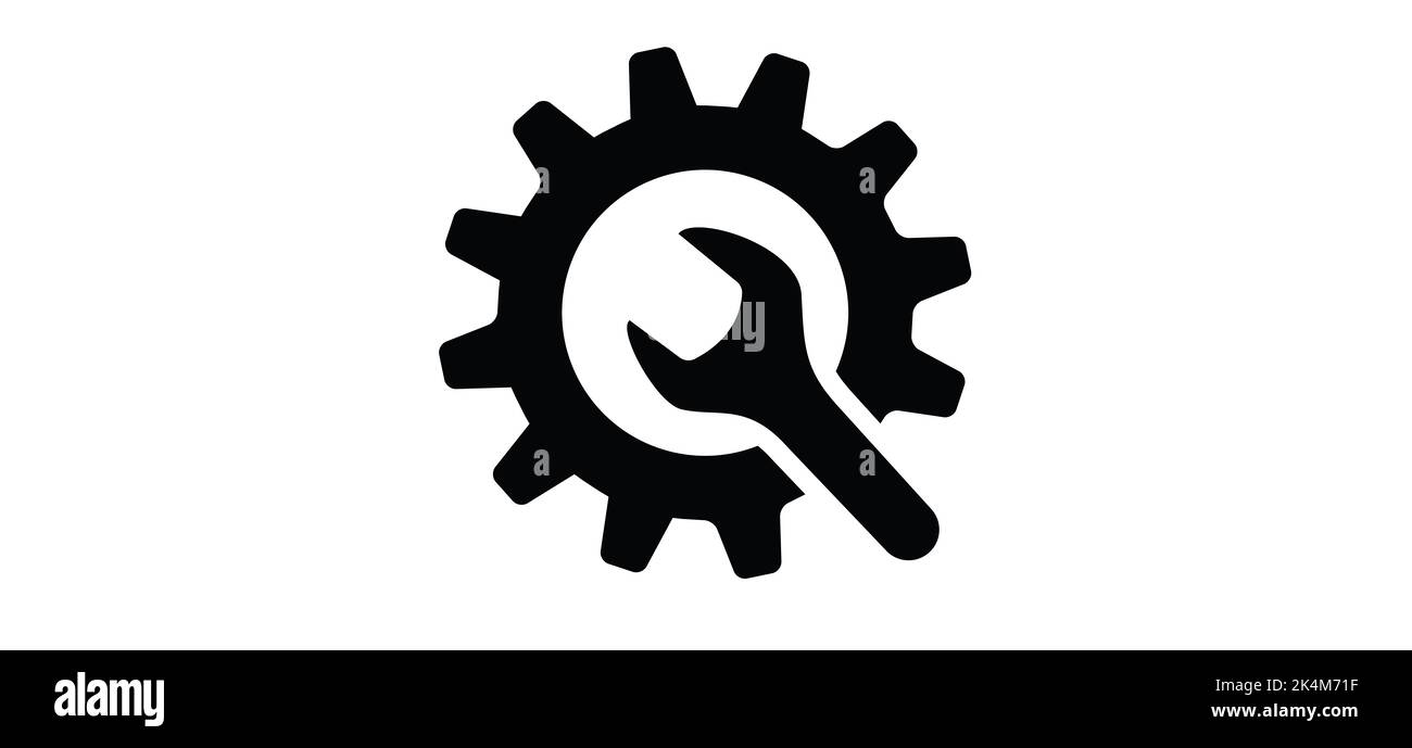 Cogwheels brain. Think big ideas. Gear mechanism settings tools ...