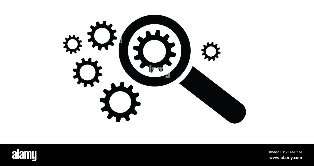 Cogwheels brain. Think big ideas. Gear mechanism settings tools ...