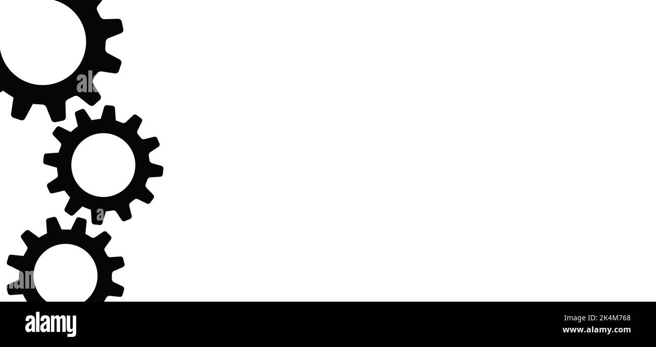 Cogwheels brain. Think big ideas. Gear mechanism settings tools ...