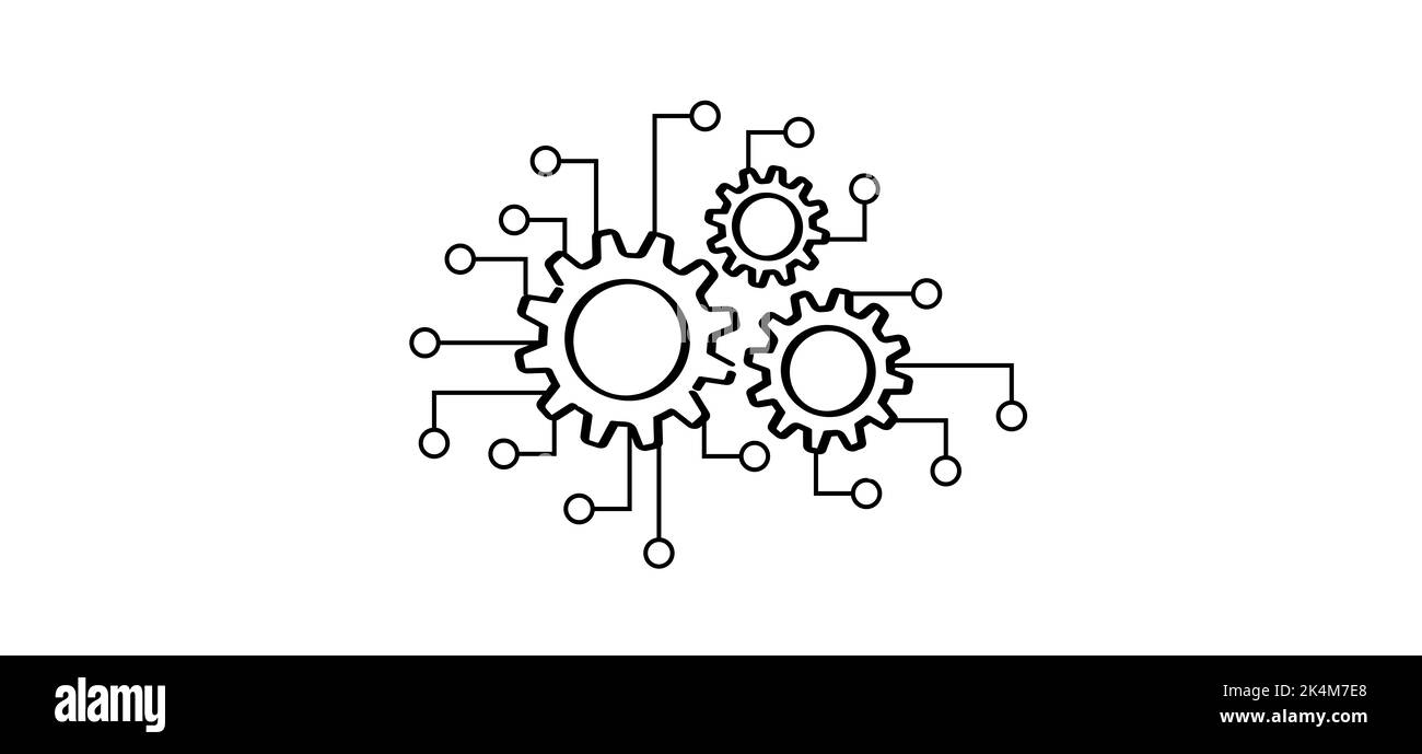 cyber security icon design, flat vector security in Progress logo ...