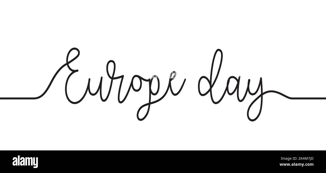 Slogan Europa day. European Union. Europe Day (May 9) is the annual ...
