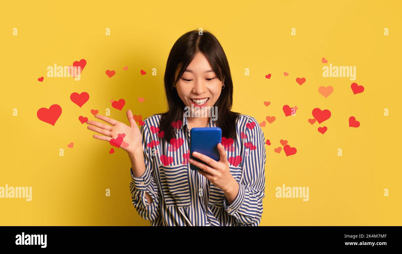Collage asian young woman hi-res stock photography and images - Alamy