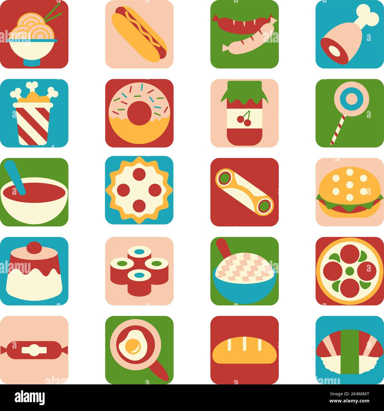 Sandwich chicken salad on Stock Vector Images - Alamy