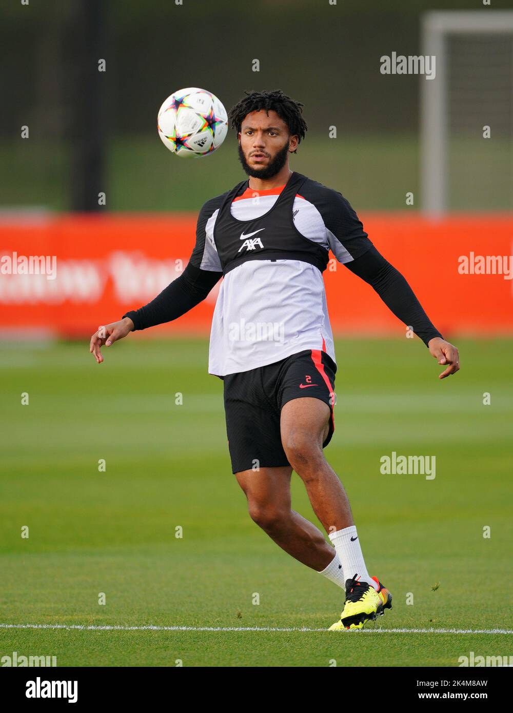 Liverpool's Joe Gomez during a training session at the AXA Training ...