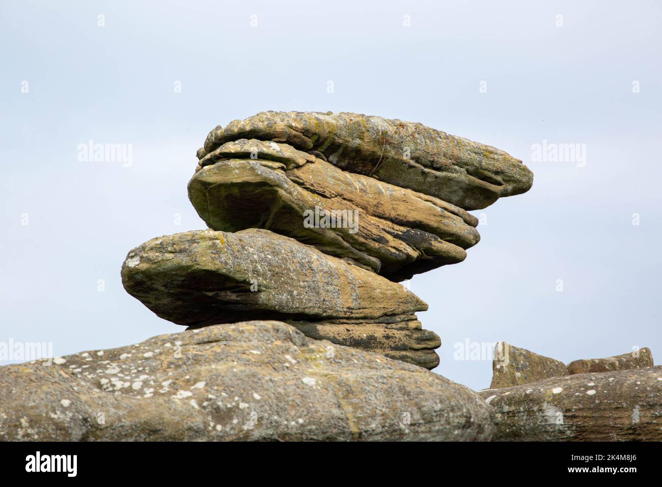 Brimham Rocks National trust Yorkshire Stock Photo - Alamy