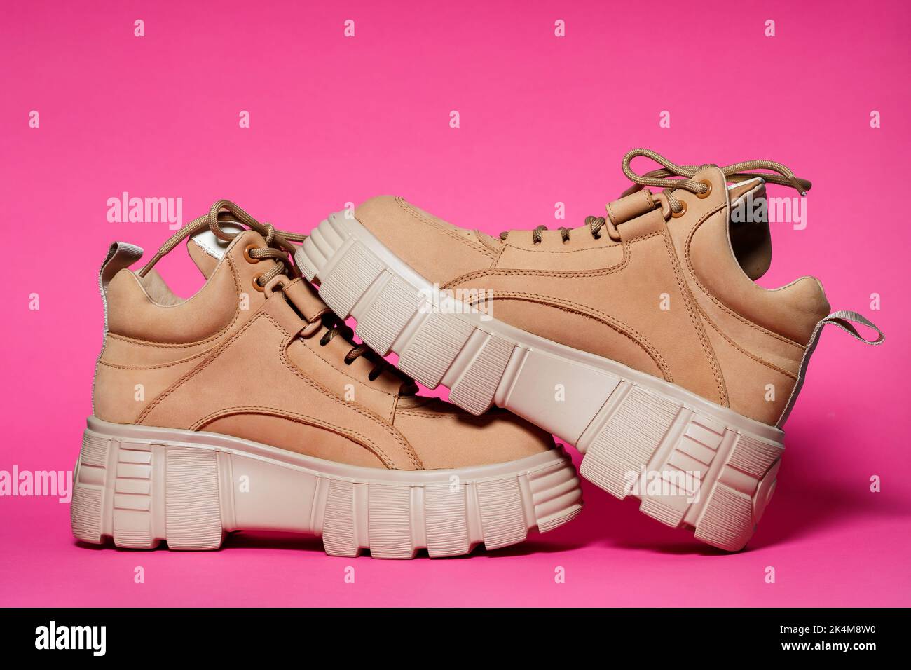 Pink high heel boots hi-res stock photography and images - Alamy