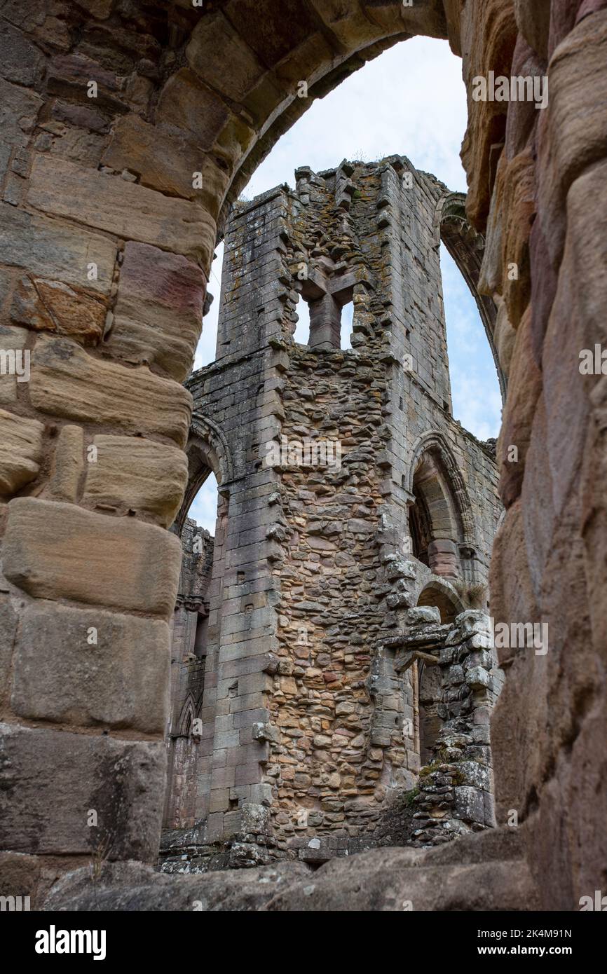 Fountains Abbey and Studley Royal Water Gardens Yorkshire Stock Photo ...