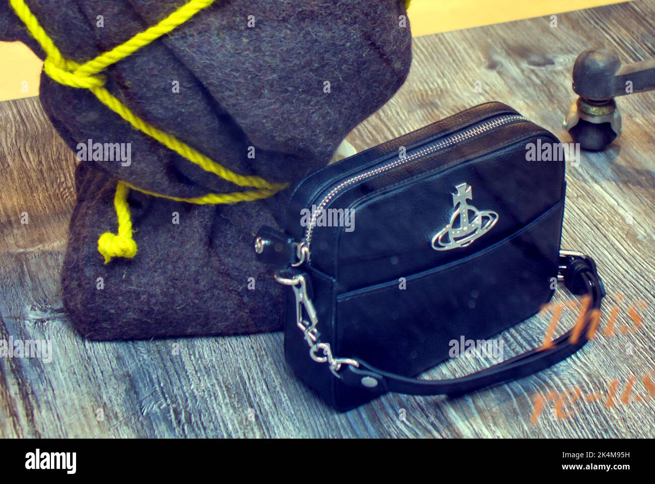 Vivienne Westwood designs iconic fashion Glasgow, Scotland, UK Stock ...