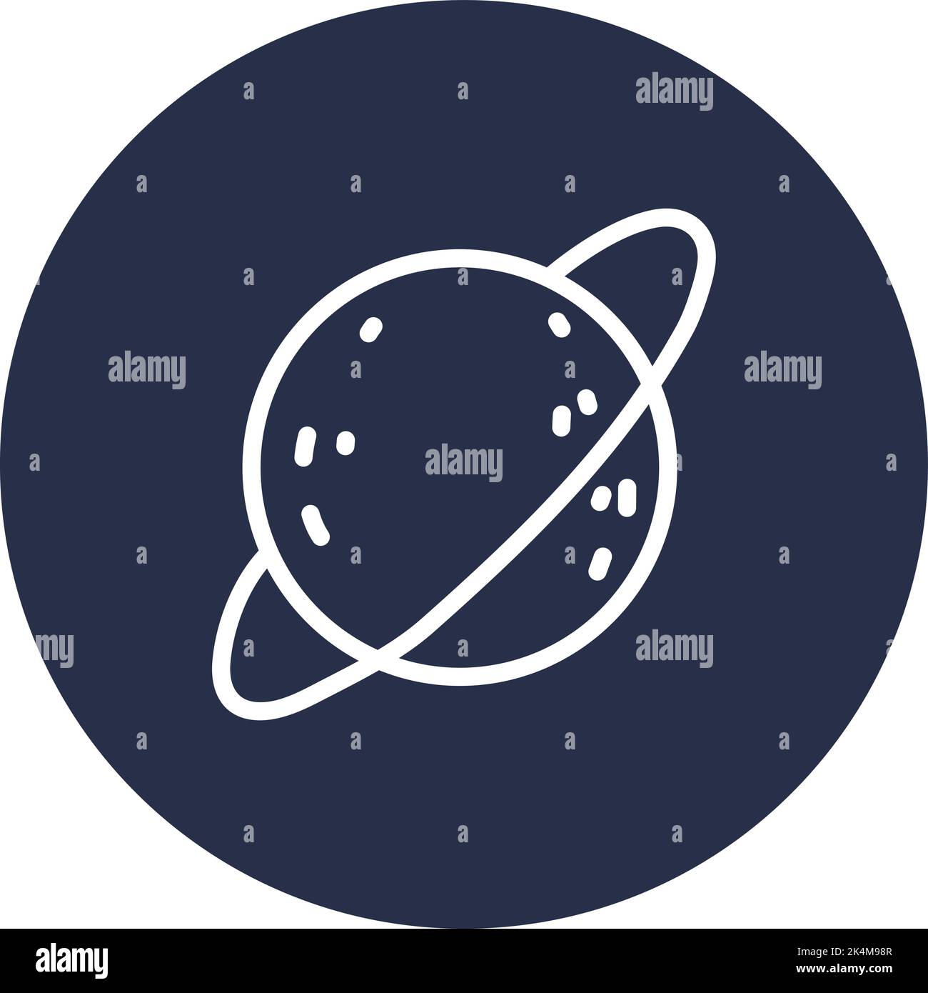 Planet jupiter white background Stock Vector Images - Alamy