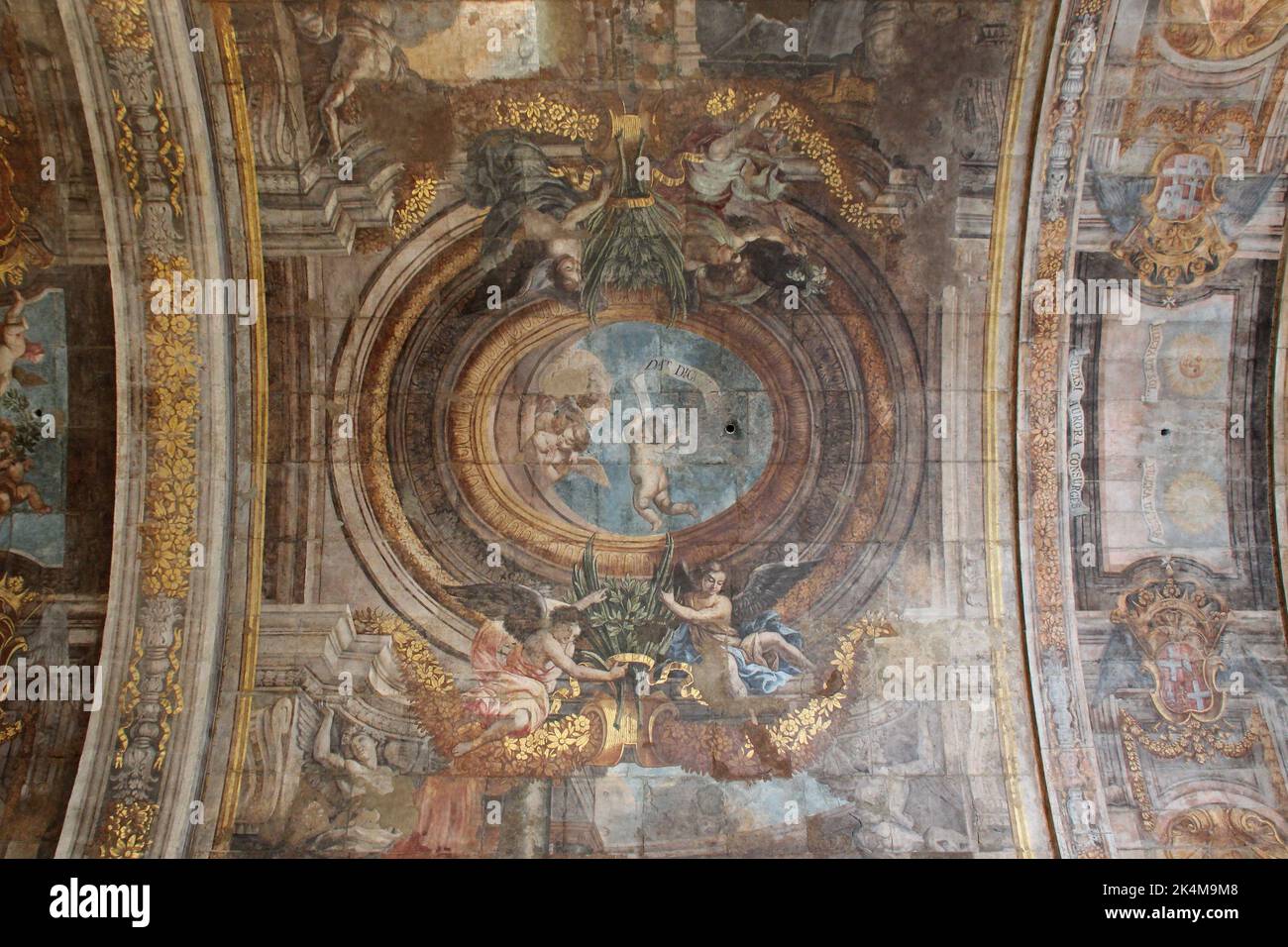 baroque church (our lady of victory) in valletta (malta Stock Photo - Alamy