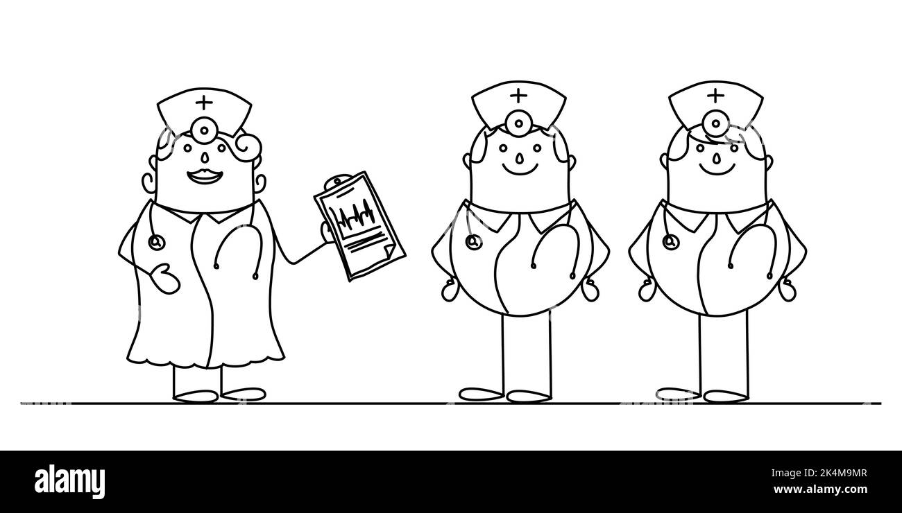 Mature doctor examining woman talking Cut Out Stock Images & Pictures ...