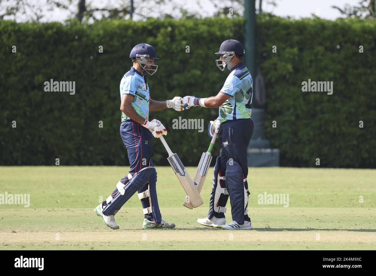 United Services Recreation Club's Imran Arif ( Left ) and Khan Akbar ...
