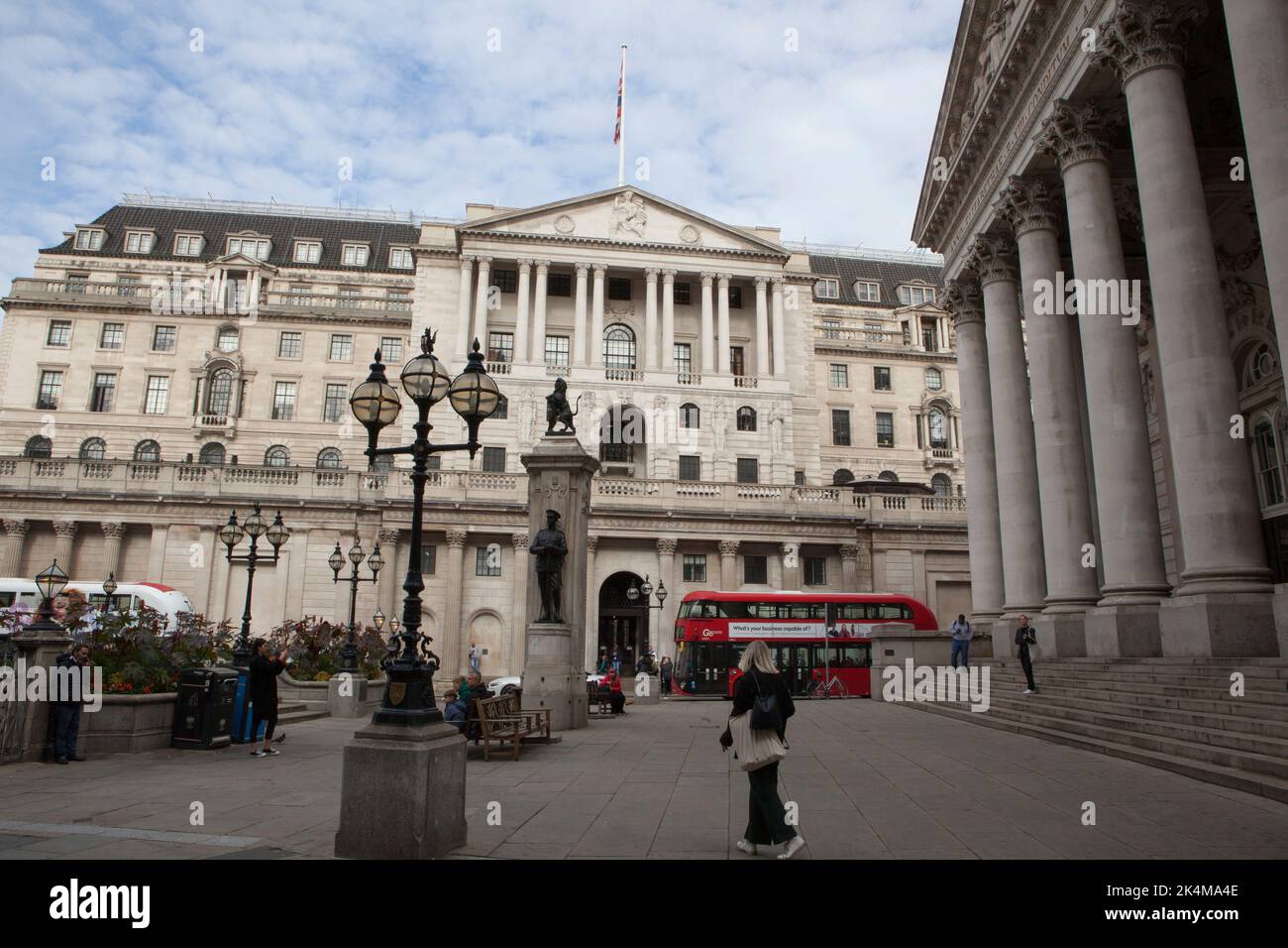 London, UK, 3 October 2022: The Bank of England building, on ...