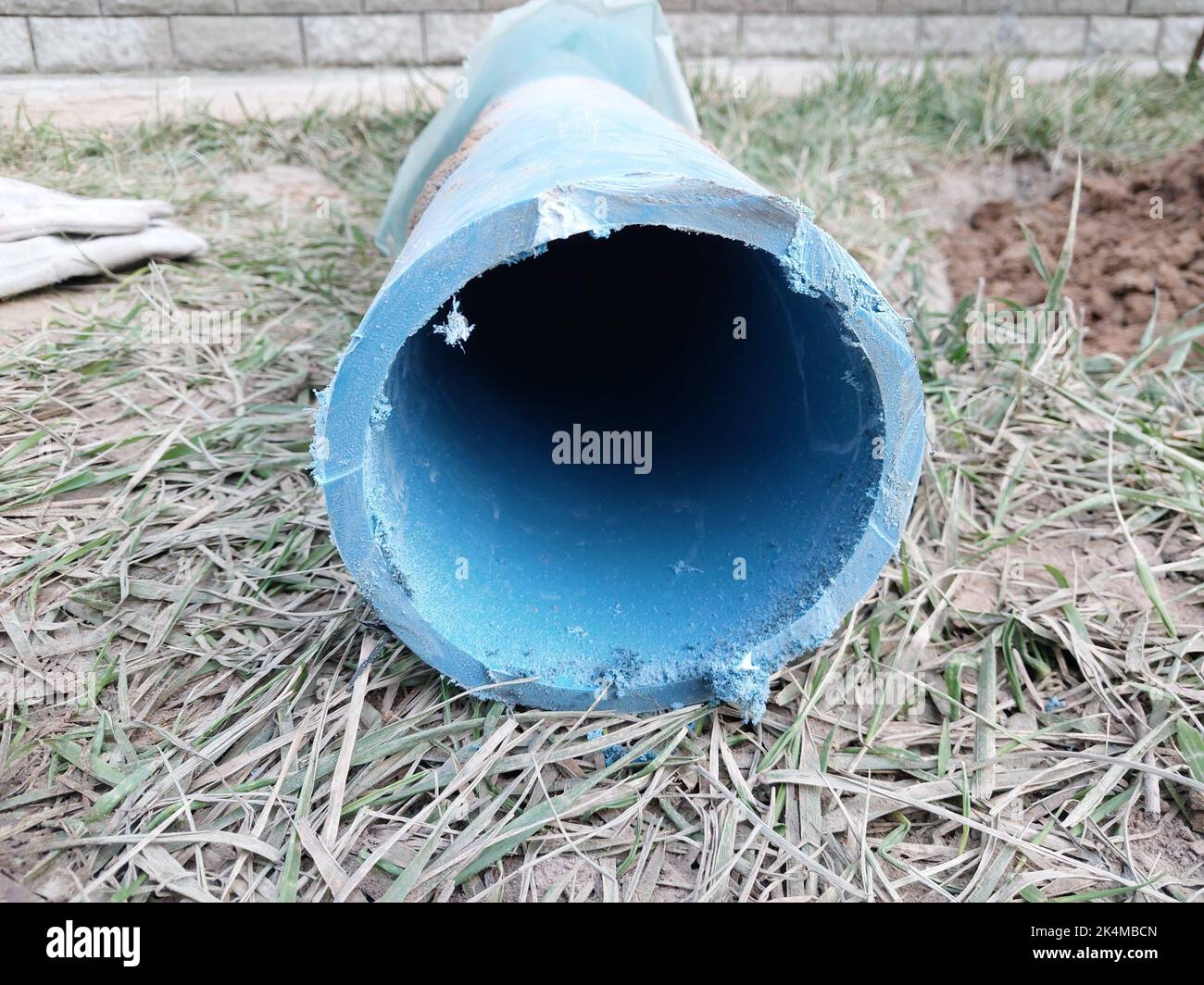 Arrangement of a deep well for a the water production Stock Photo - Alamy