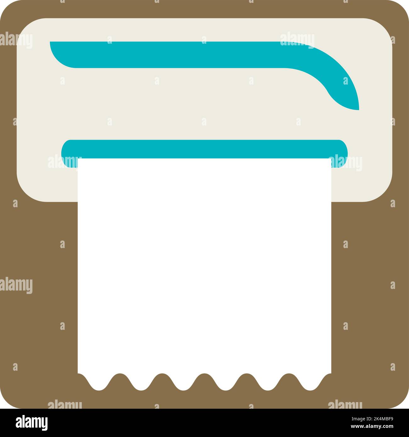 White paper napkins on Stock Vector Images - Alamy