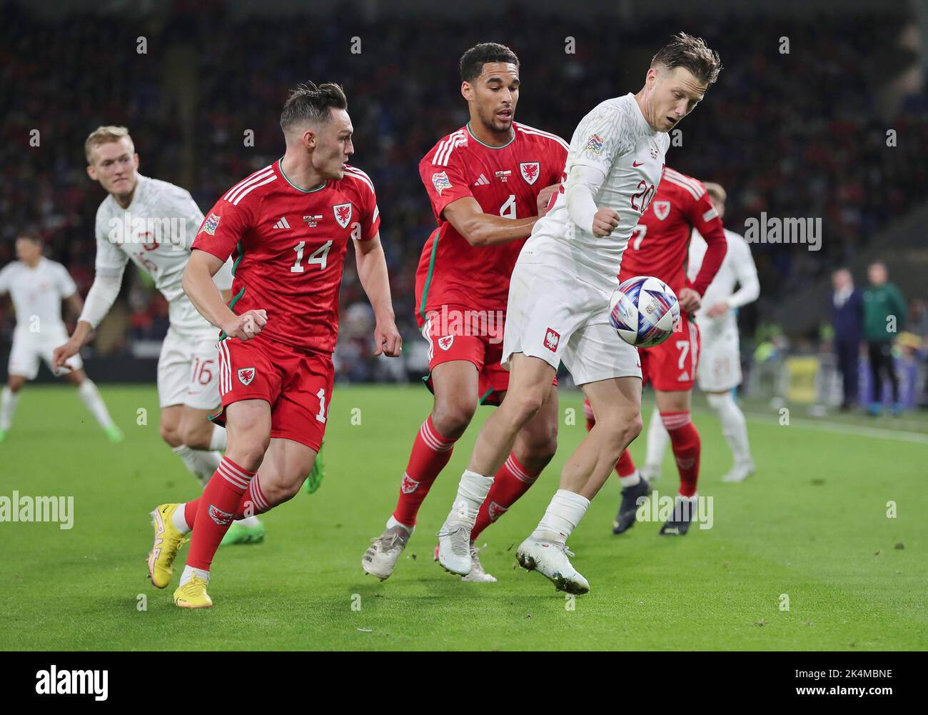 Cardiff, United Kingdom. 25th September, 2022. Piotr Zielinski of ...