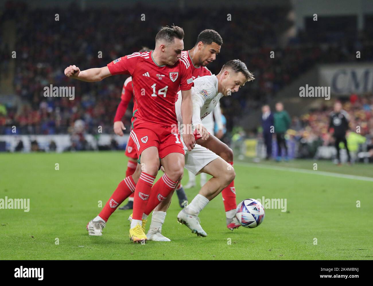 Cardiff, United Kingdom. 25th September, 2022. Piotr Zielinski of ...