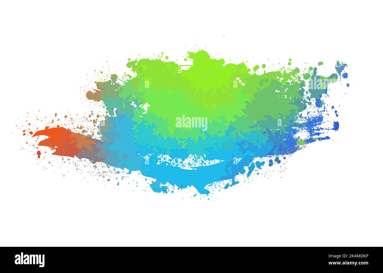 Multicolored blot object. Vector illustration Stock Vector Image & Art ...