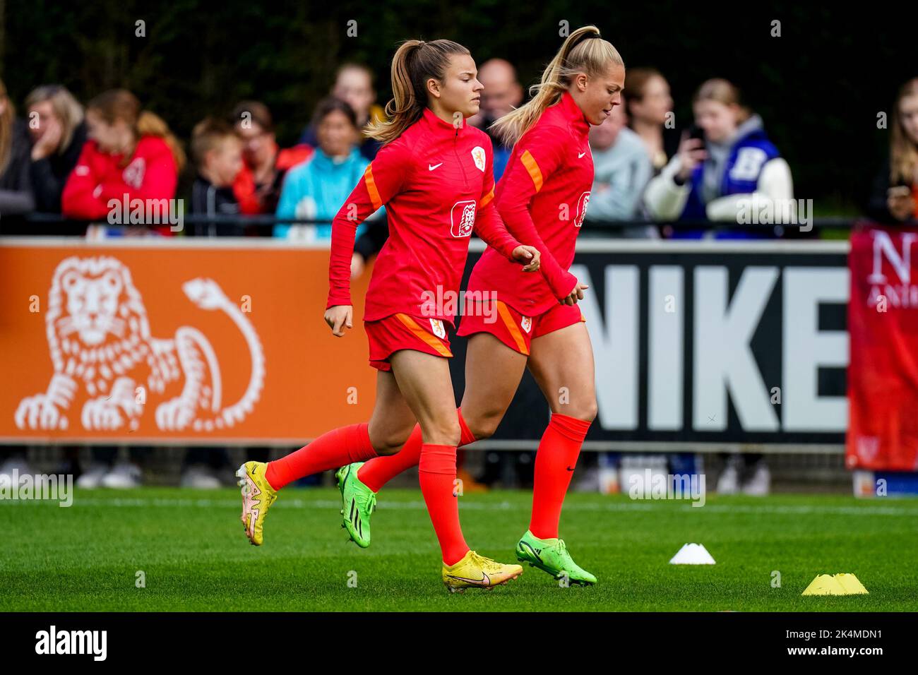 ZEIST, NETHERLANDS - OCTOBER 3: Kayleigh van Dooren of the Netherlands ...