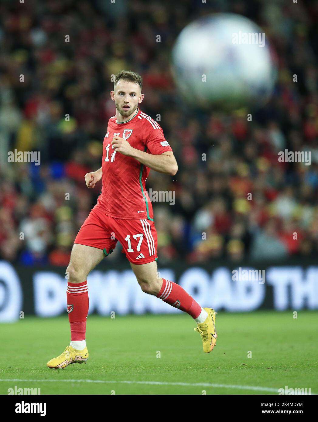 Cardiff, United Kingdom. 25th September, 2022. Rhys Norrington-Davies ...