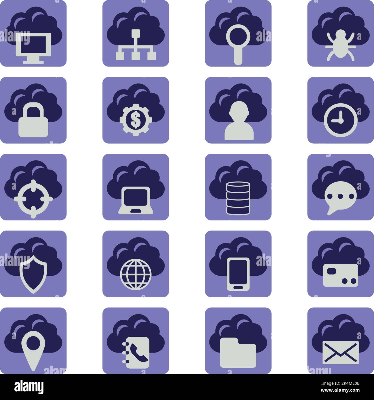 Zoom cloud hi-res stock photography and images - Alamy